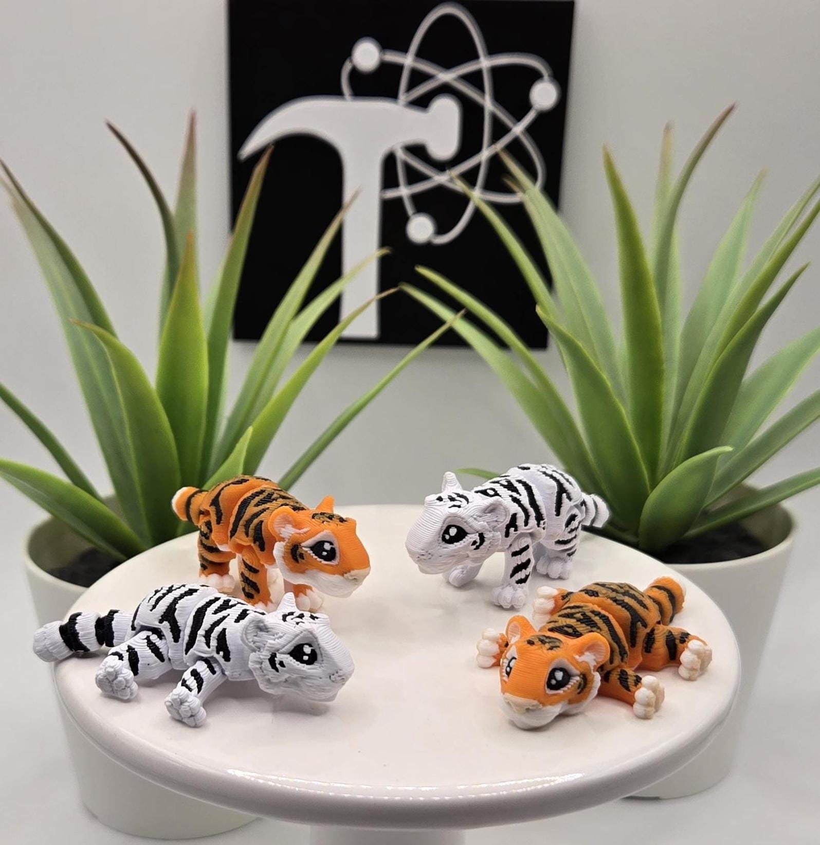 Tiger Fidget Animal – Crafticist